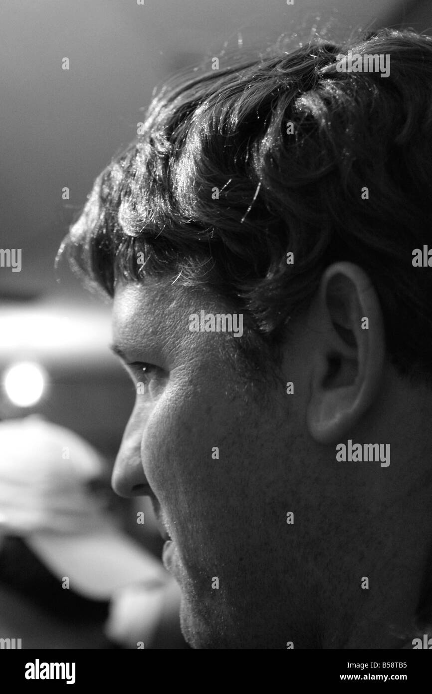 Black man's face Black and White Stock Photos & Images - Alamy