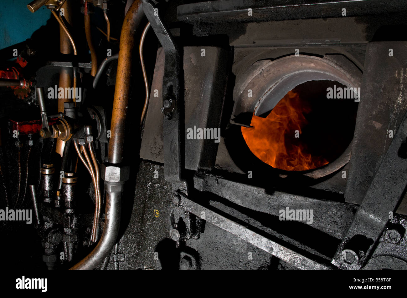 Steam Engine Controls, Holt, Norfolk, UK Stock Photo - Alamy