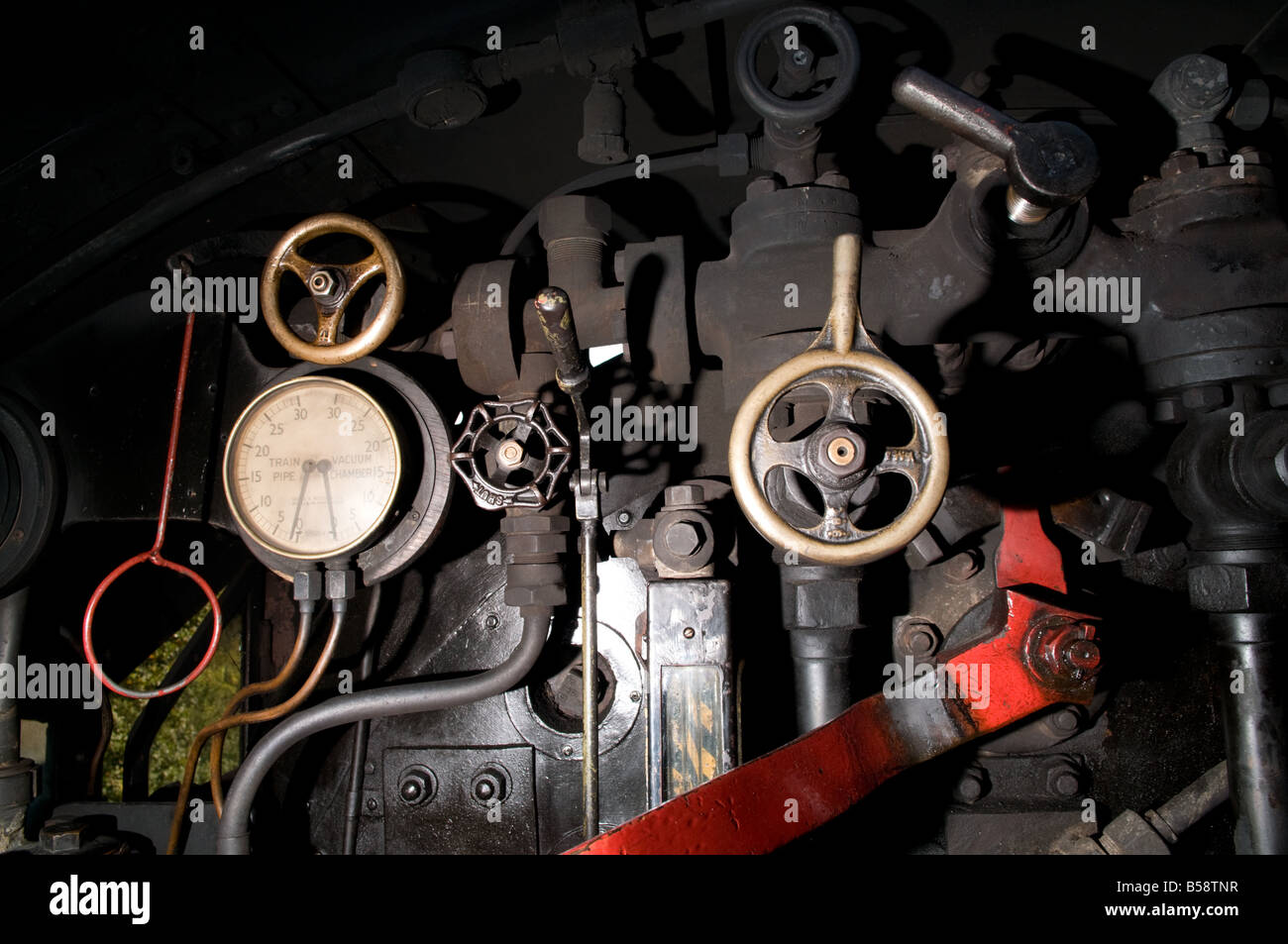 Steam train valves hi-res stock photography and images - Alamy