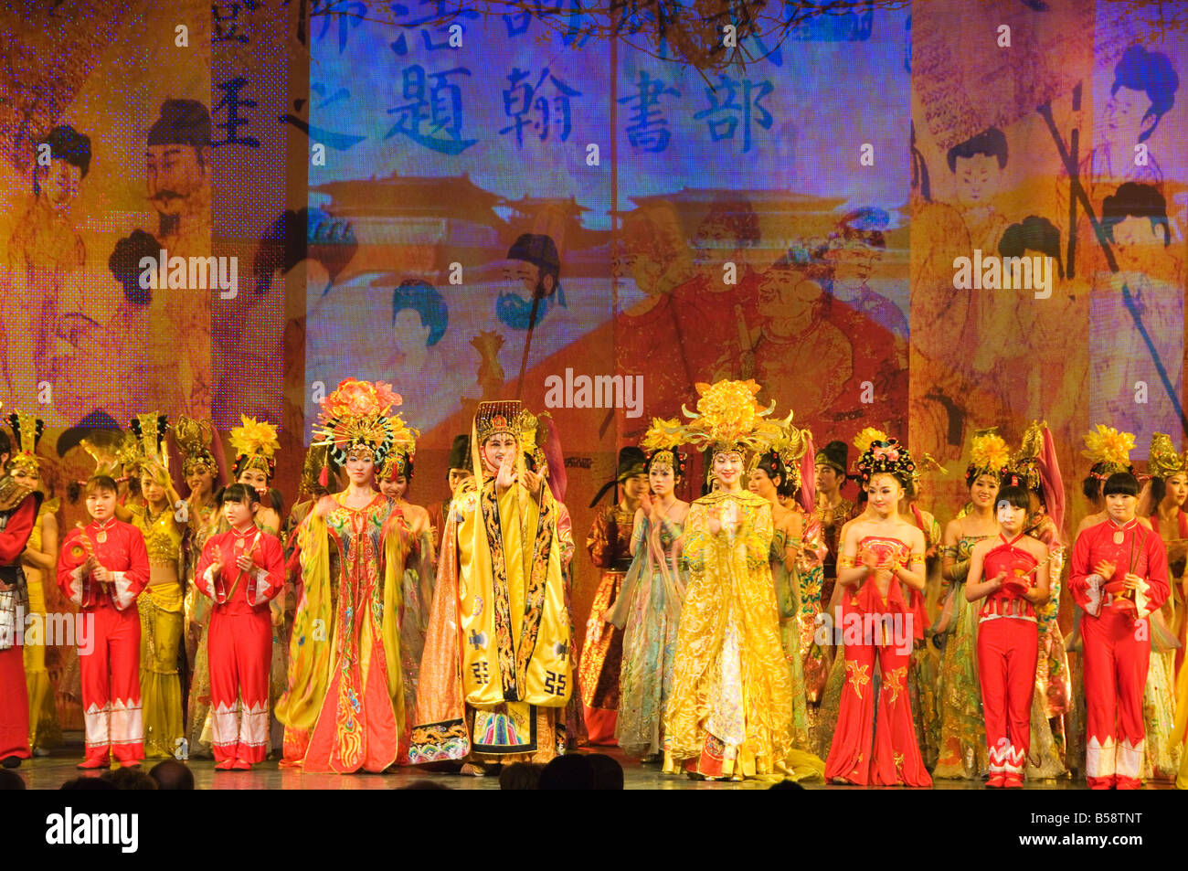 Tang Dynasty dance and Music Show at the Sunshine Grand Theatre, Xian ...