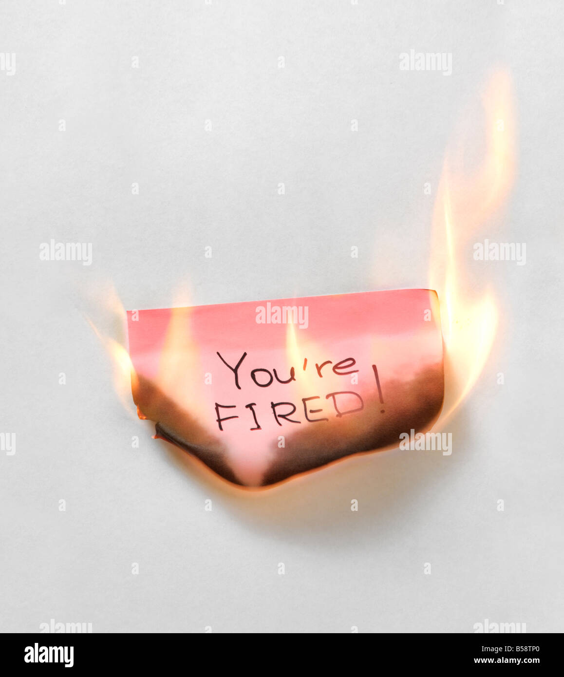 Pink slip hi-res stock photography and images - Alamy