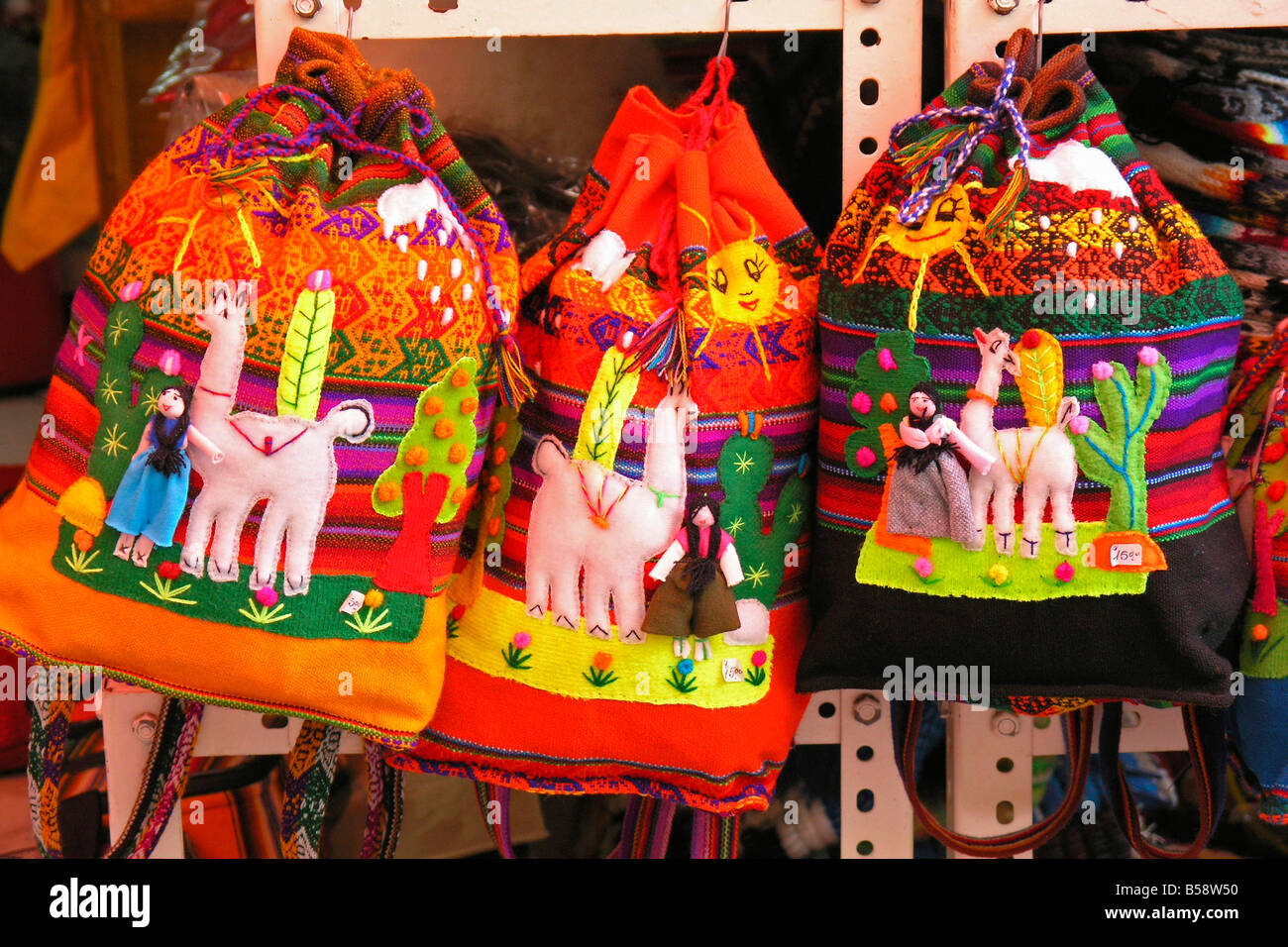 Peruvian indian market lima hi-res stock photography and images - Alamy