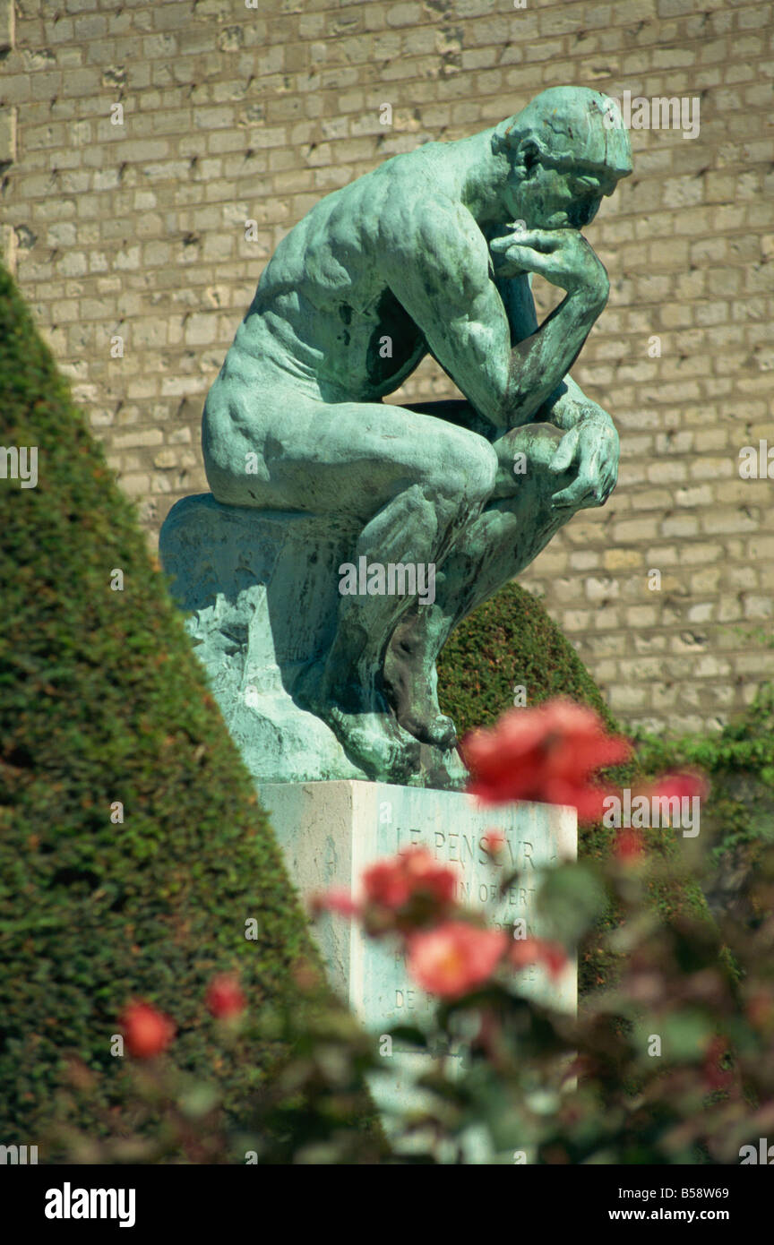 The thinker rodin hi-res stock photography and images - Alamy