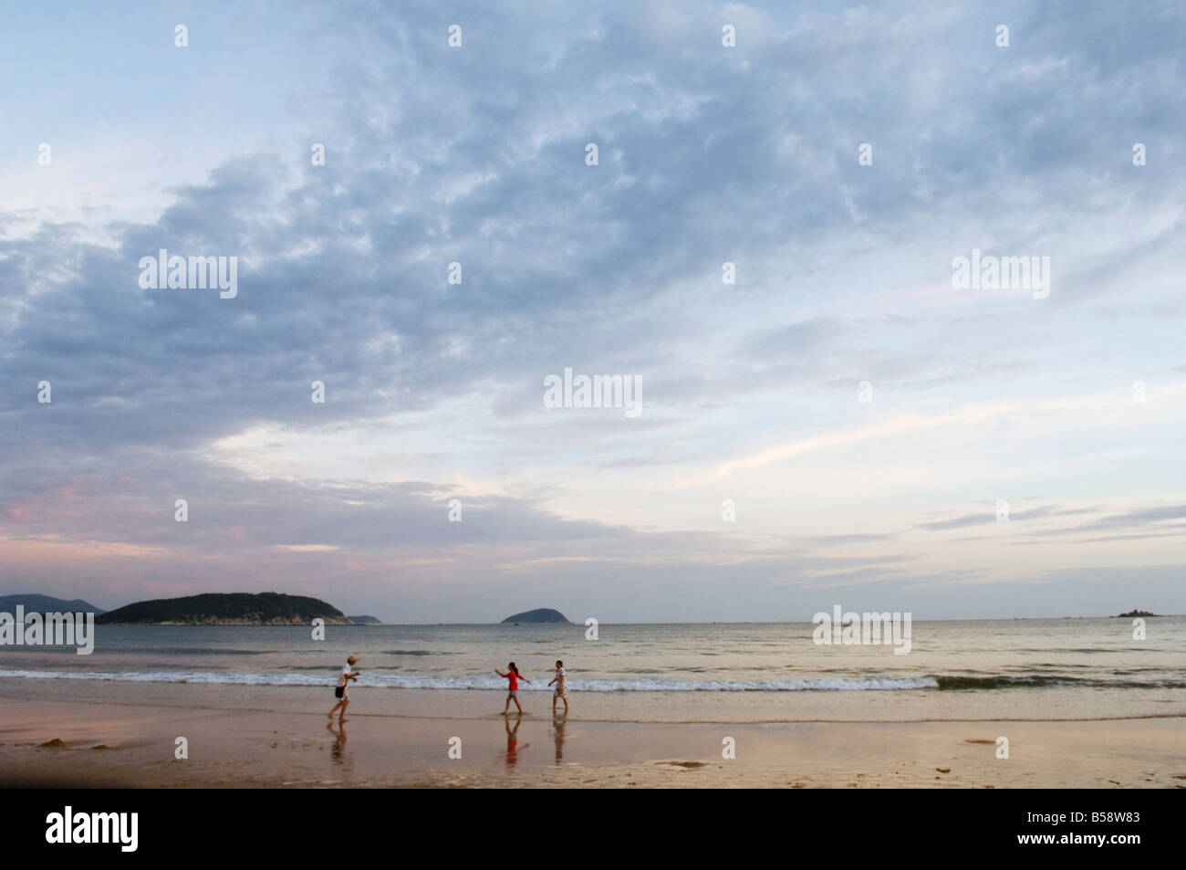 Yalong beach area, Sanya City, Hainan Province, China Stock Photo - Alamy