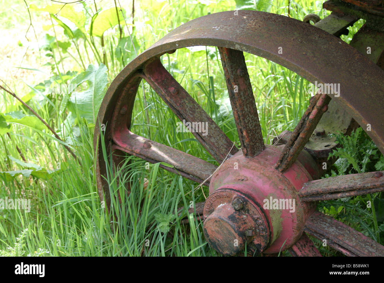 Cast iron wheel hi-res stock photography and images - Alamy