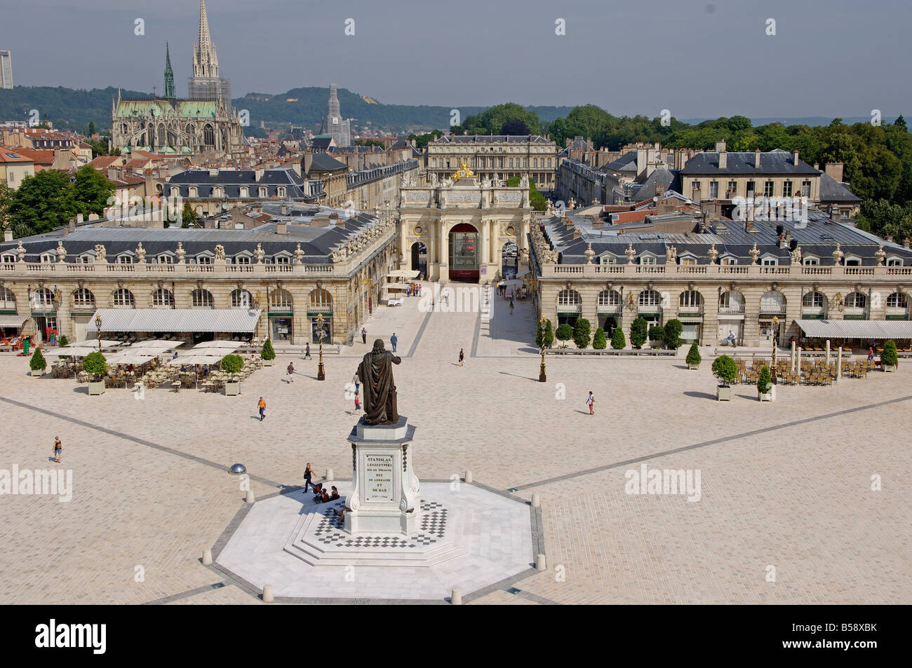 Place stanislas aerial hi-res stock photography and images - Alamy