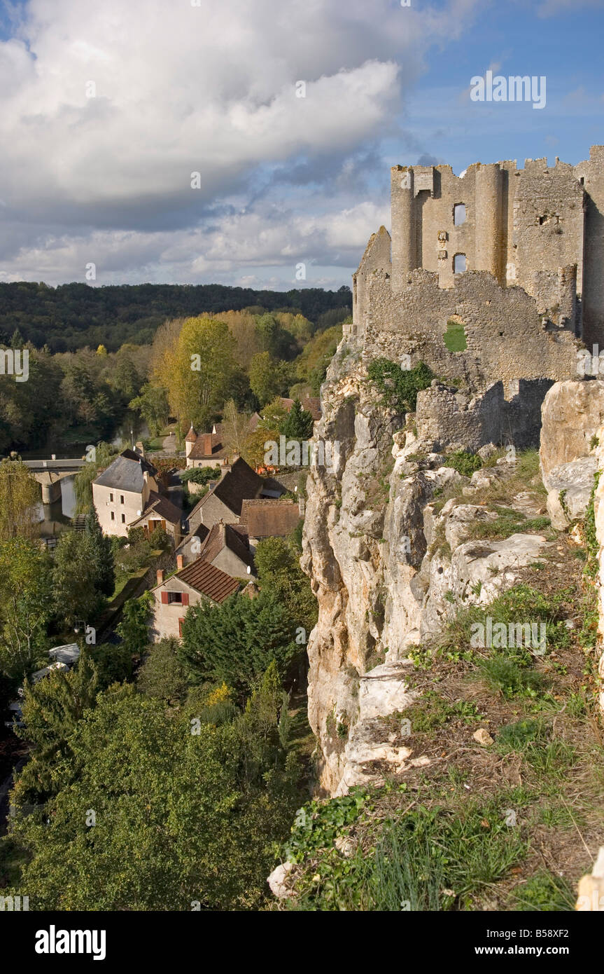 The medieval castle built between the 11th and 15th centuries, Angles ...