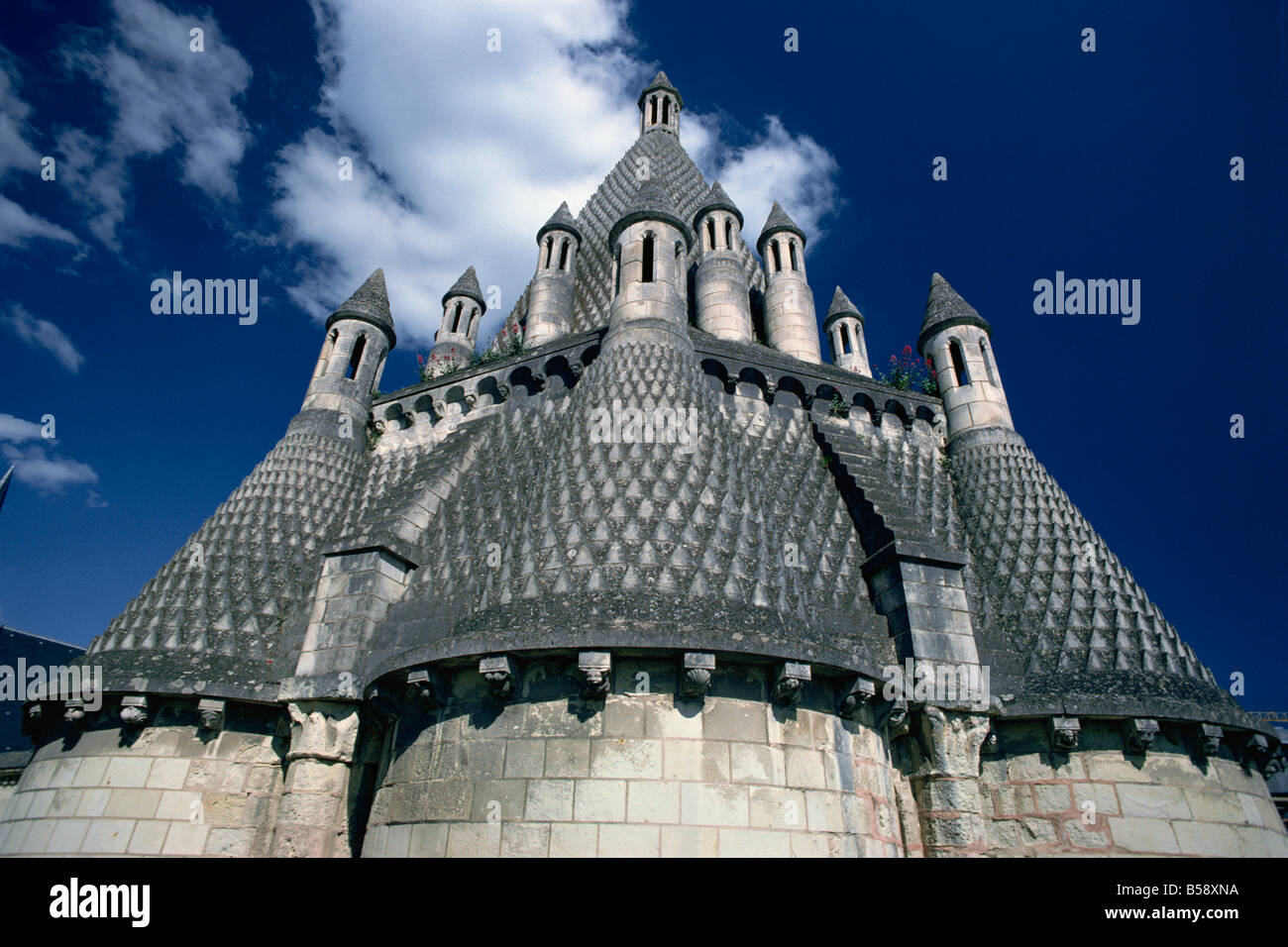 Exterior romanesque kitchen hi-res stock photography and images - Alamy