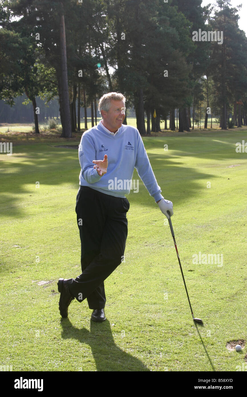 Colin Montgomerie Scottish professional golfer Stock Photo - Alamy