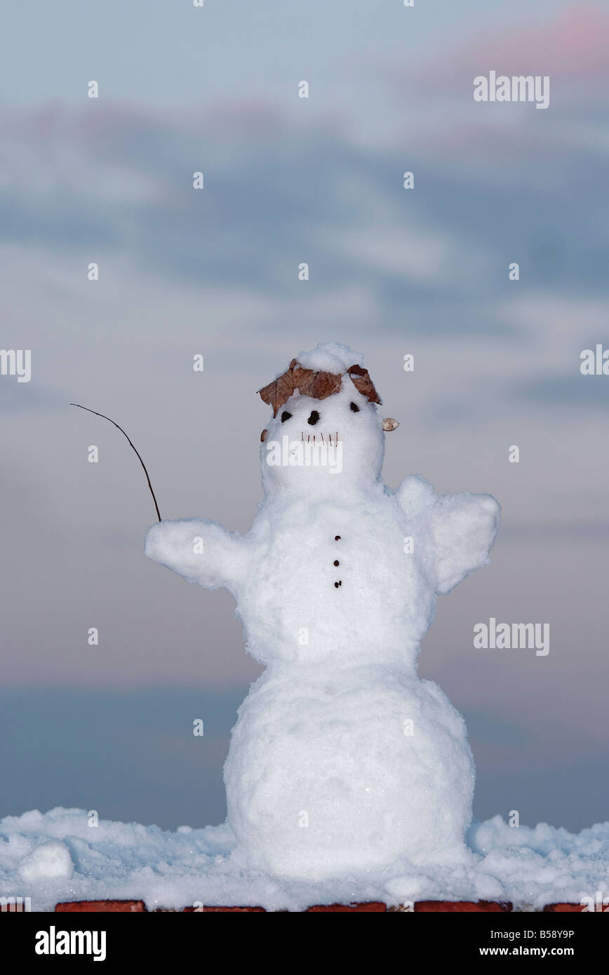 Snow man symbol hi-res stock photography and images - Alamy