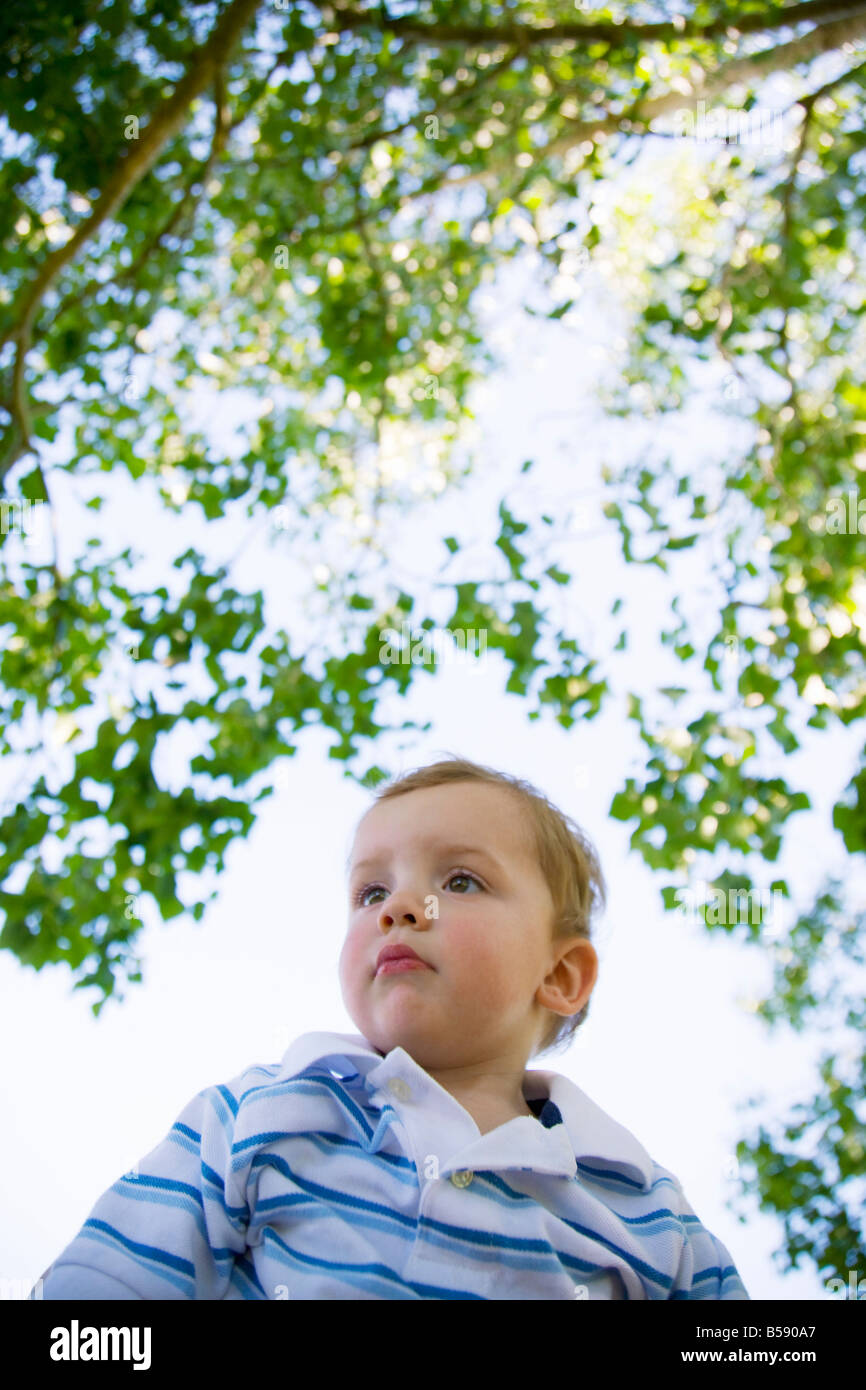 Portrait of a little boy Stock Photo - Alamy