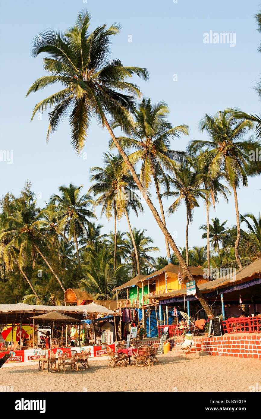 beachlife Palolem Goa India Stock Photo - Alamy