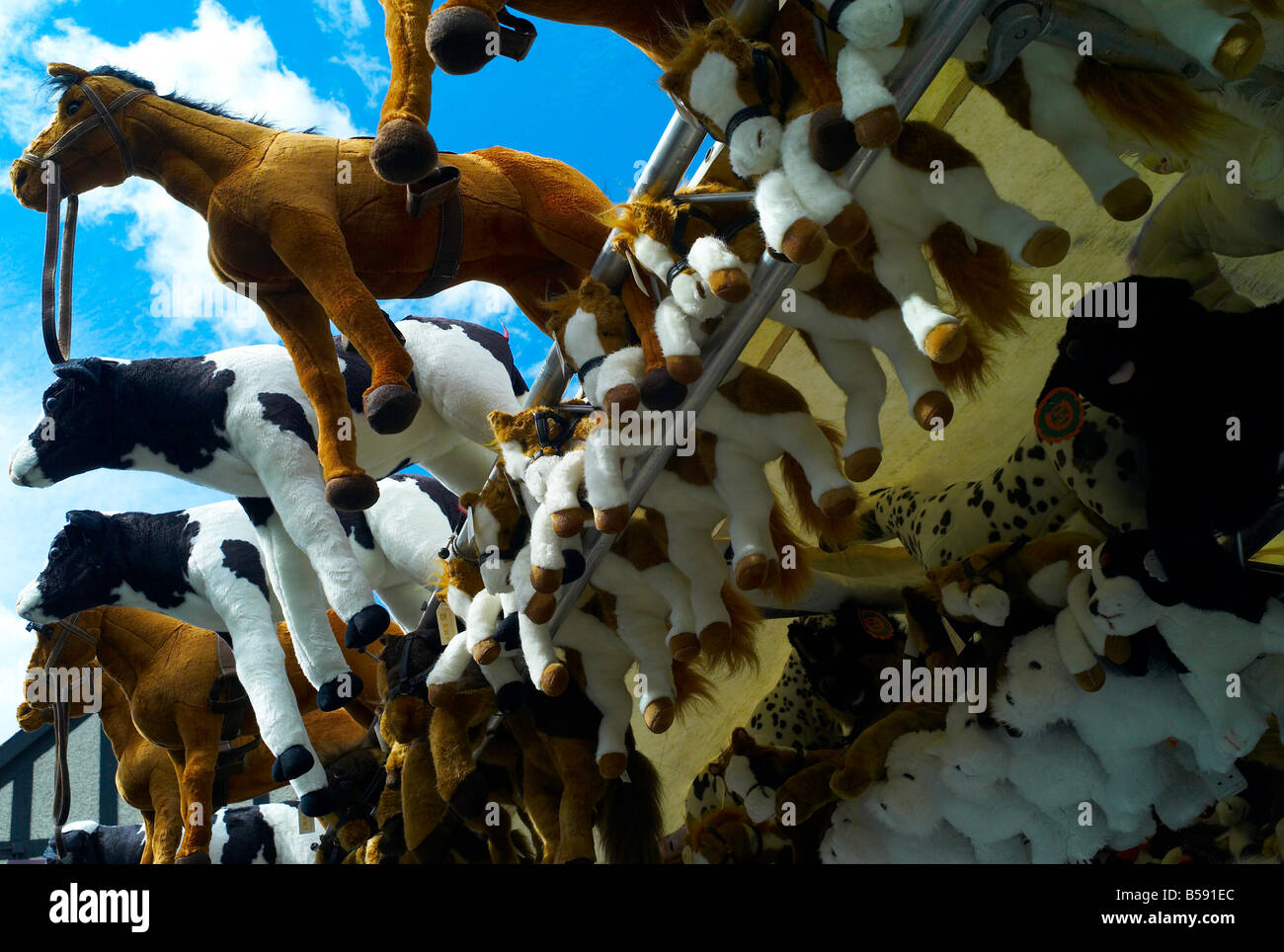 stuffed animals at a fair Stock Photo - Alamy
