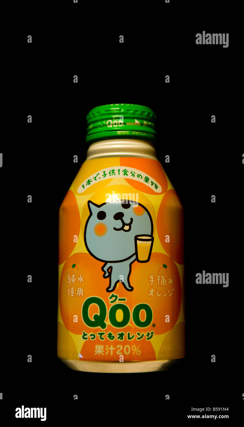 Japanese can of soft drink Stock Photo - Alamy