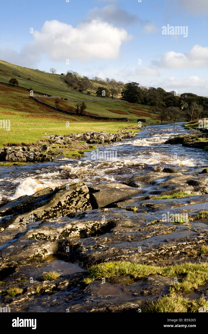 River Wharfe, near Buckden, Yorkshire Dales Stock Photo - Alamy