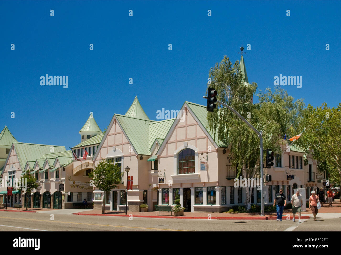 Mall shopping center village hi-res stock photography and images - Alamy