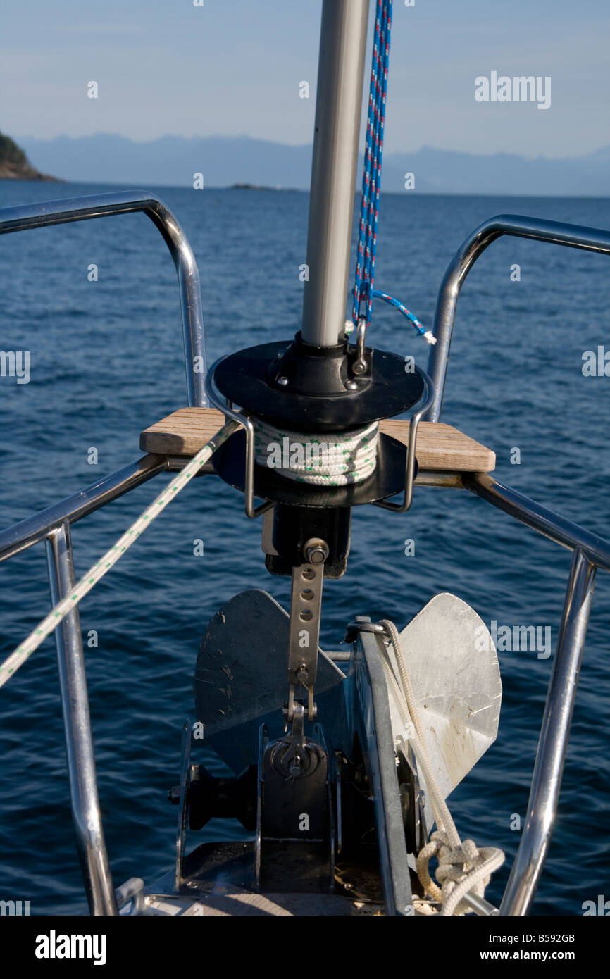 The Front Bow of a sailing vessel Stock Photo - Alamy