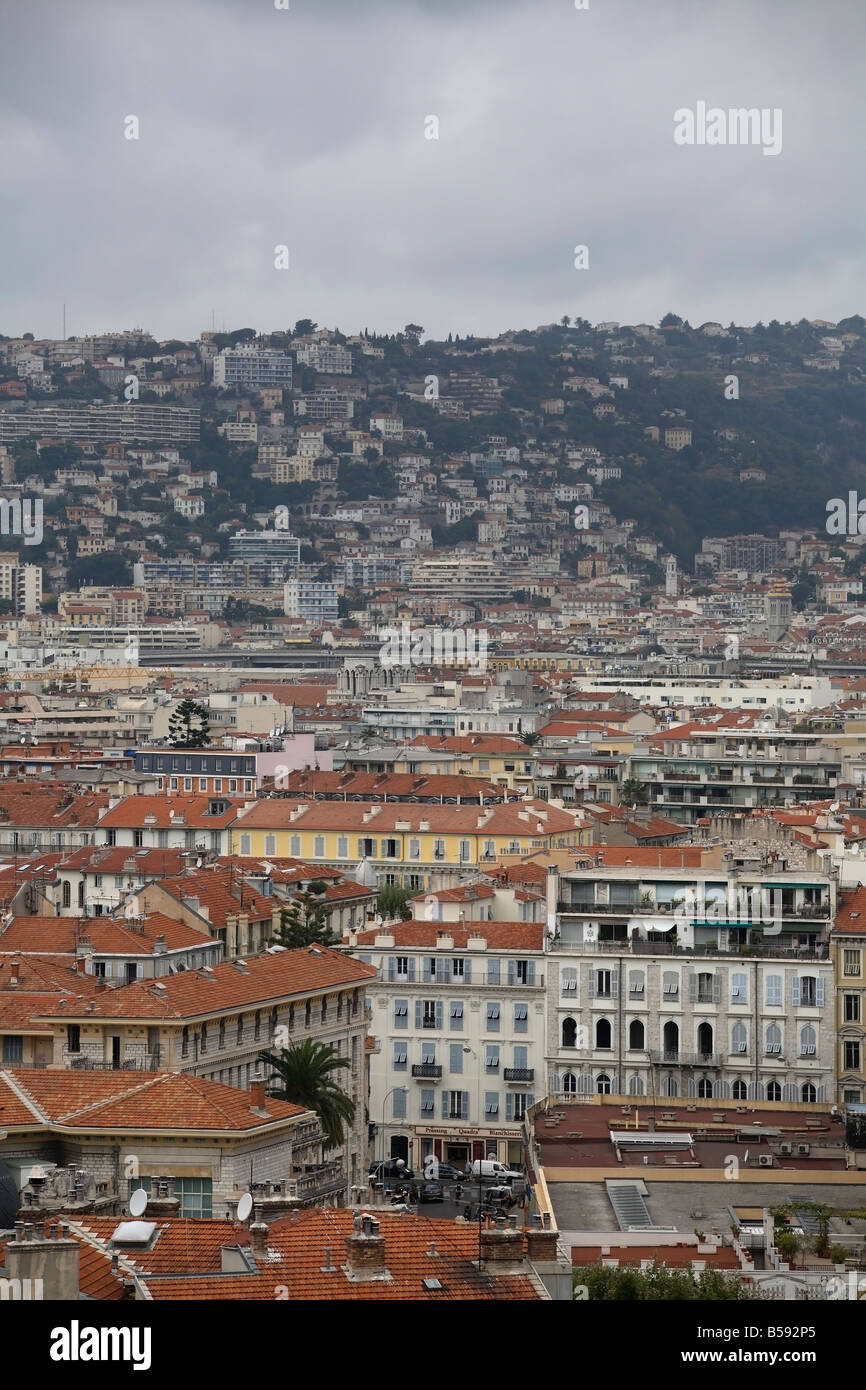 Skyline of Nice, France Stock Photo - Alamy