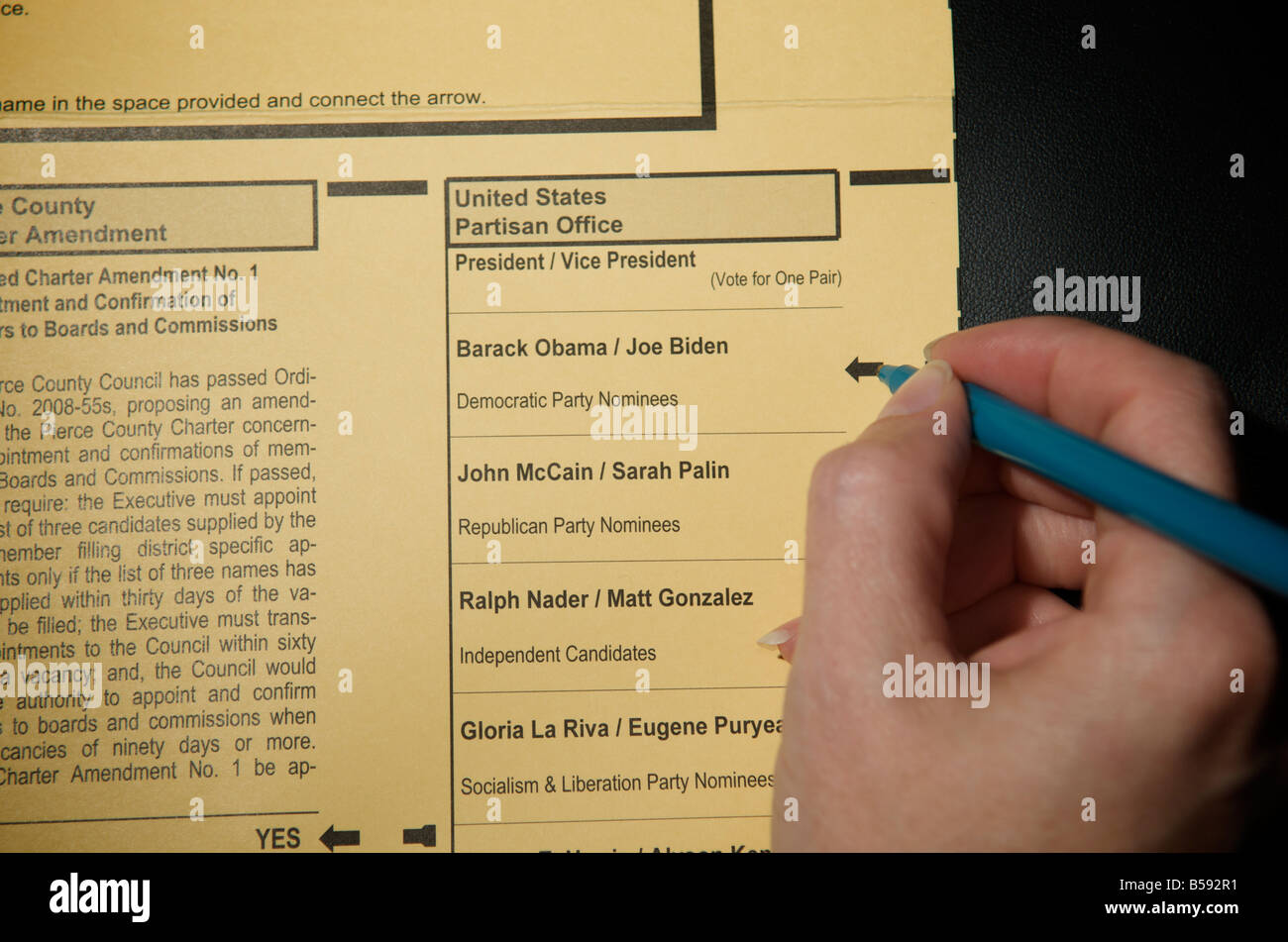 Voting ballot hi-res stock photography and images - Alamy