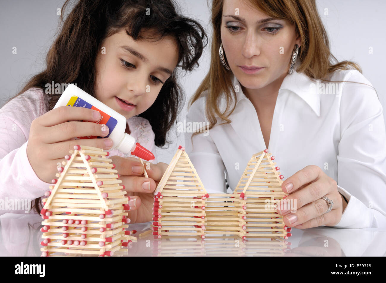 Building a house Stock Photo - Alamy