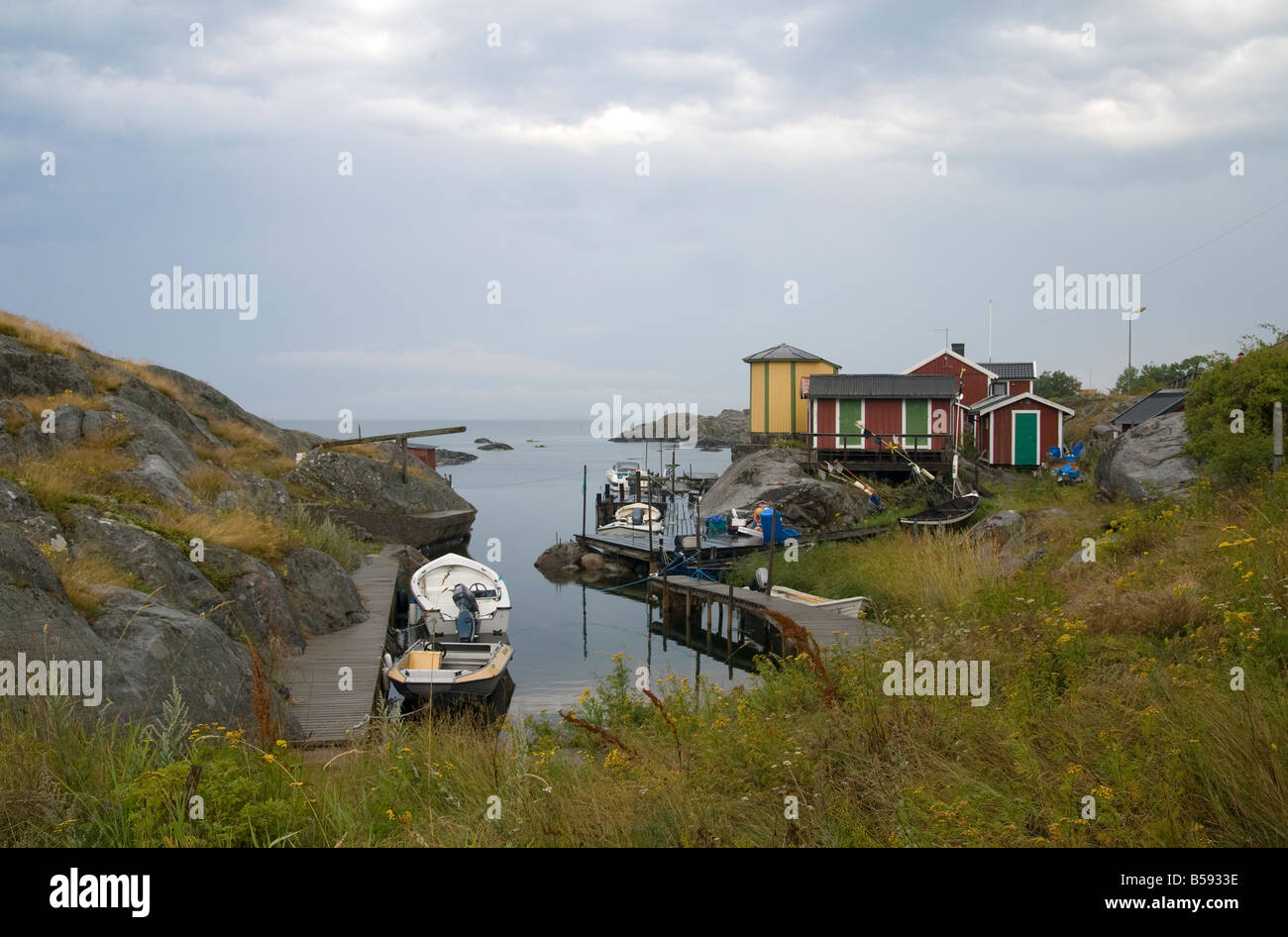 Sea water boat house port hi-res stock photography and images - Alamy