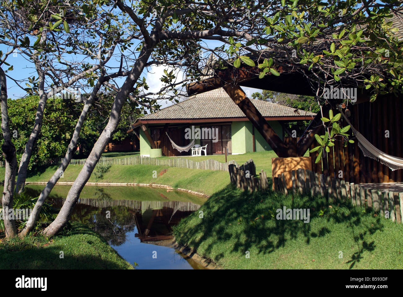 House in the sun, Brazil Stock Photo - Alamy