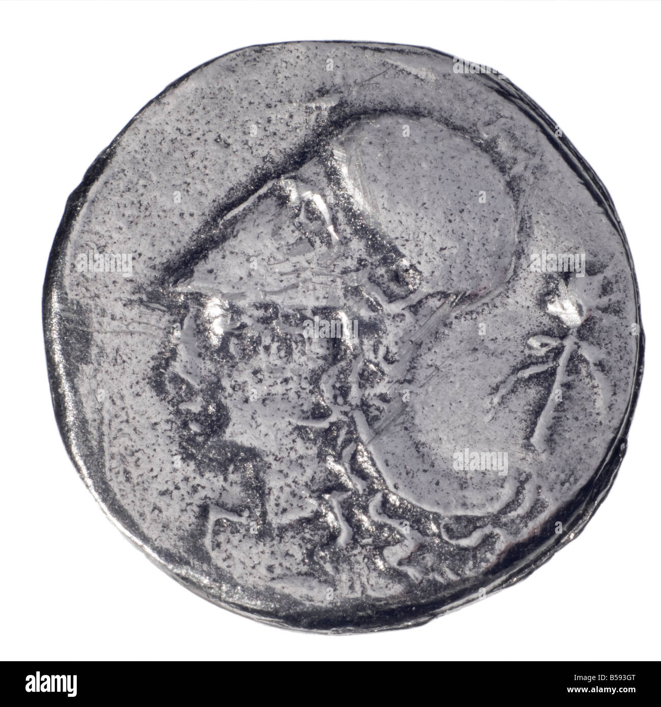 Ancient Greek Silver Coin (replica) Silver Didrachm of Corinth, 4thC BC ...