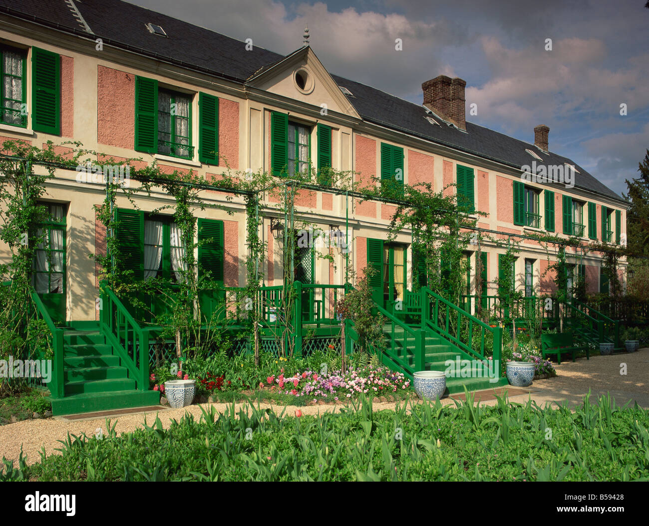 Monet apos s house now a museum at Giverny in Haute Normandy France M ...