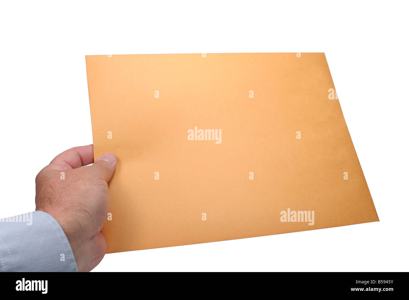 Open brown envelope hi-res stock photography and images - Alamy