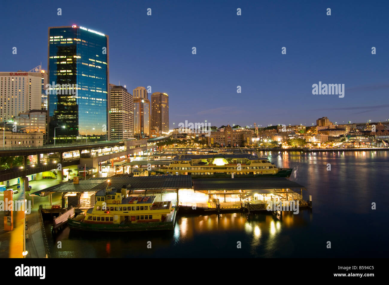 Circular quay ferry terminal hi-res stock photography and images - Alamy