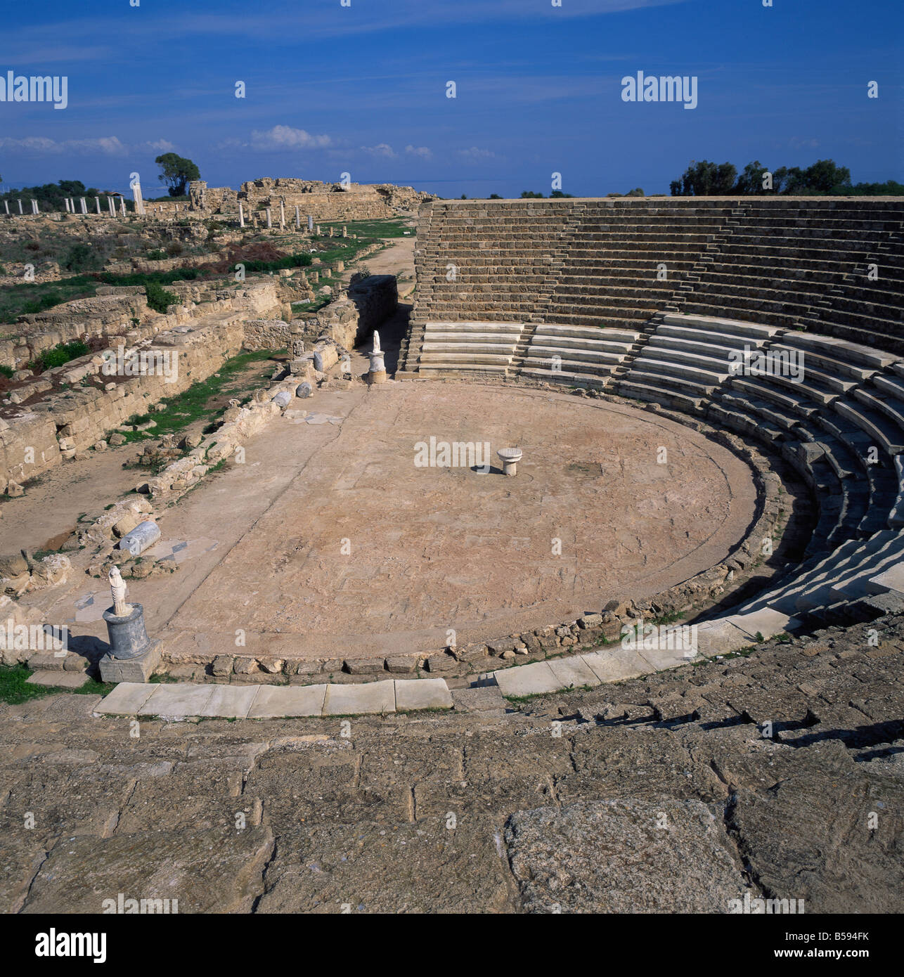 Roman amphitheatre built in reign of Augustus C1st AD capacity 15000 ...