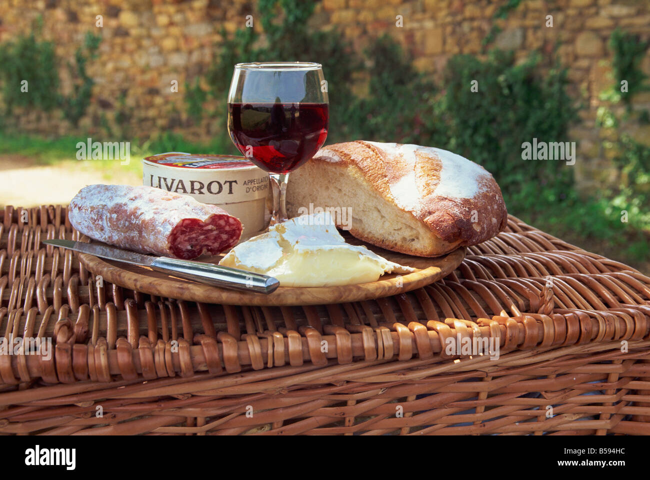 French Cheese And Wine
