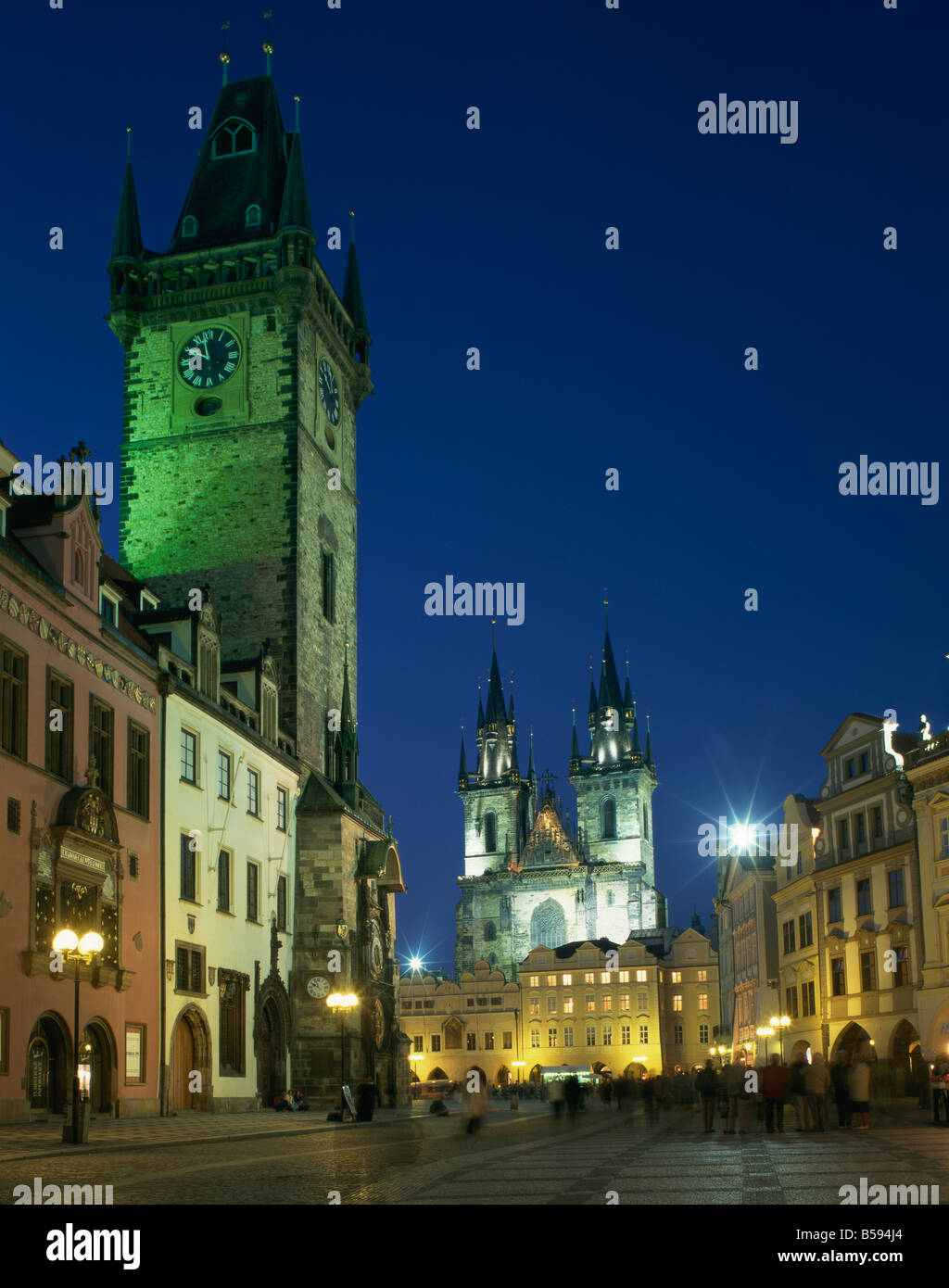 Prague gothic churches hi-res stock photography and images - Alamy