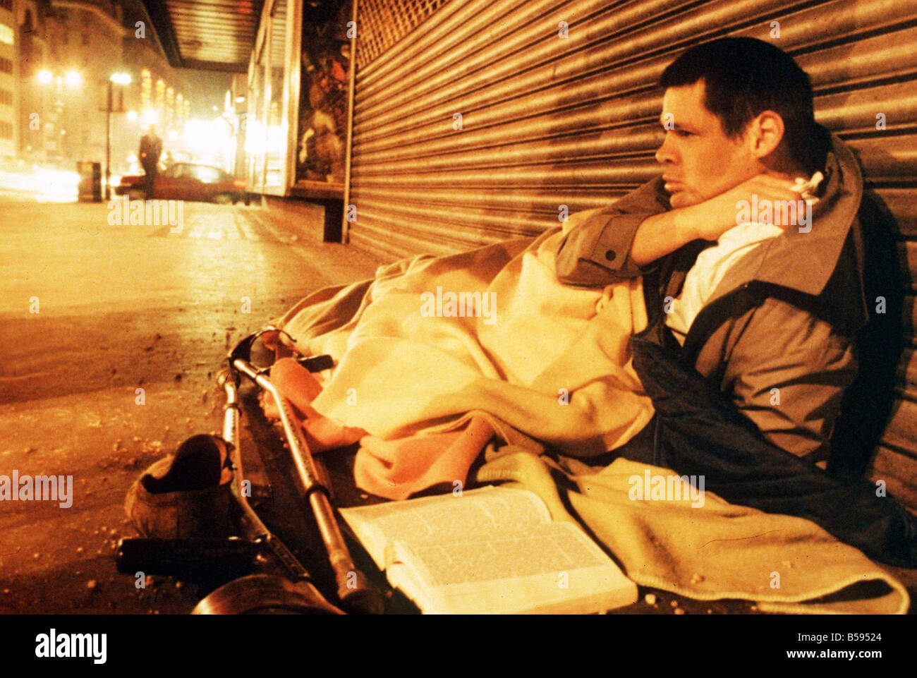 A down and out homeless man from the Strand in London has been on the ...