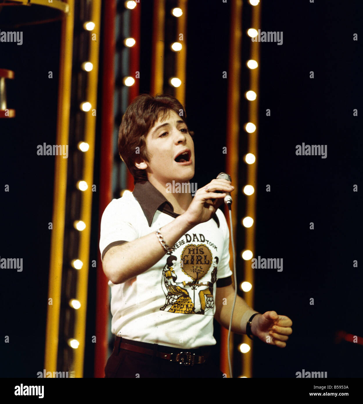 Neil Reid seen here in rehearsals for Top of the Pops at BBC s White ...