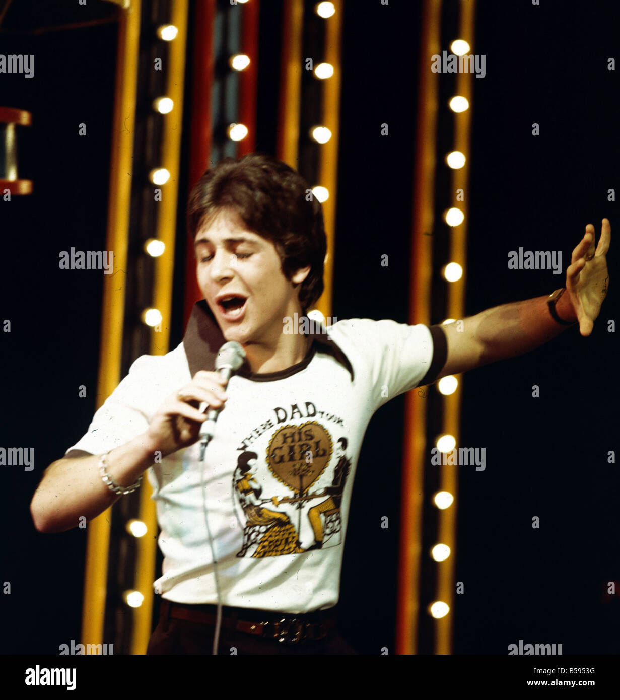 Neil Reid Top of the Pops Rehearsals at White City Studios London June ...