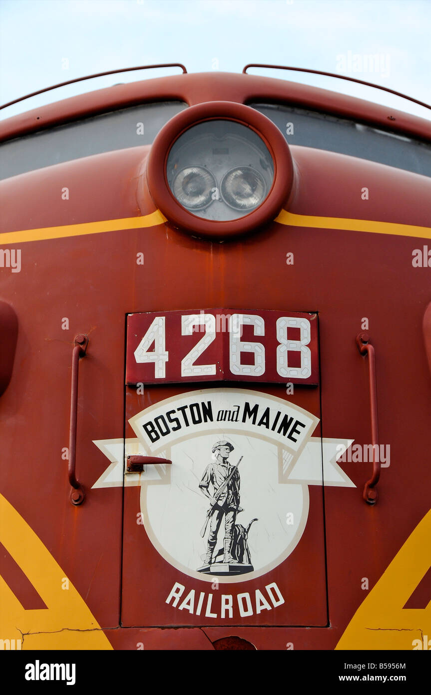 Boston And Maine Railroad Logo