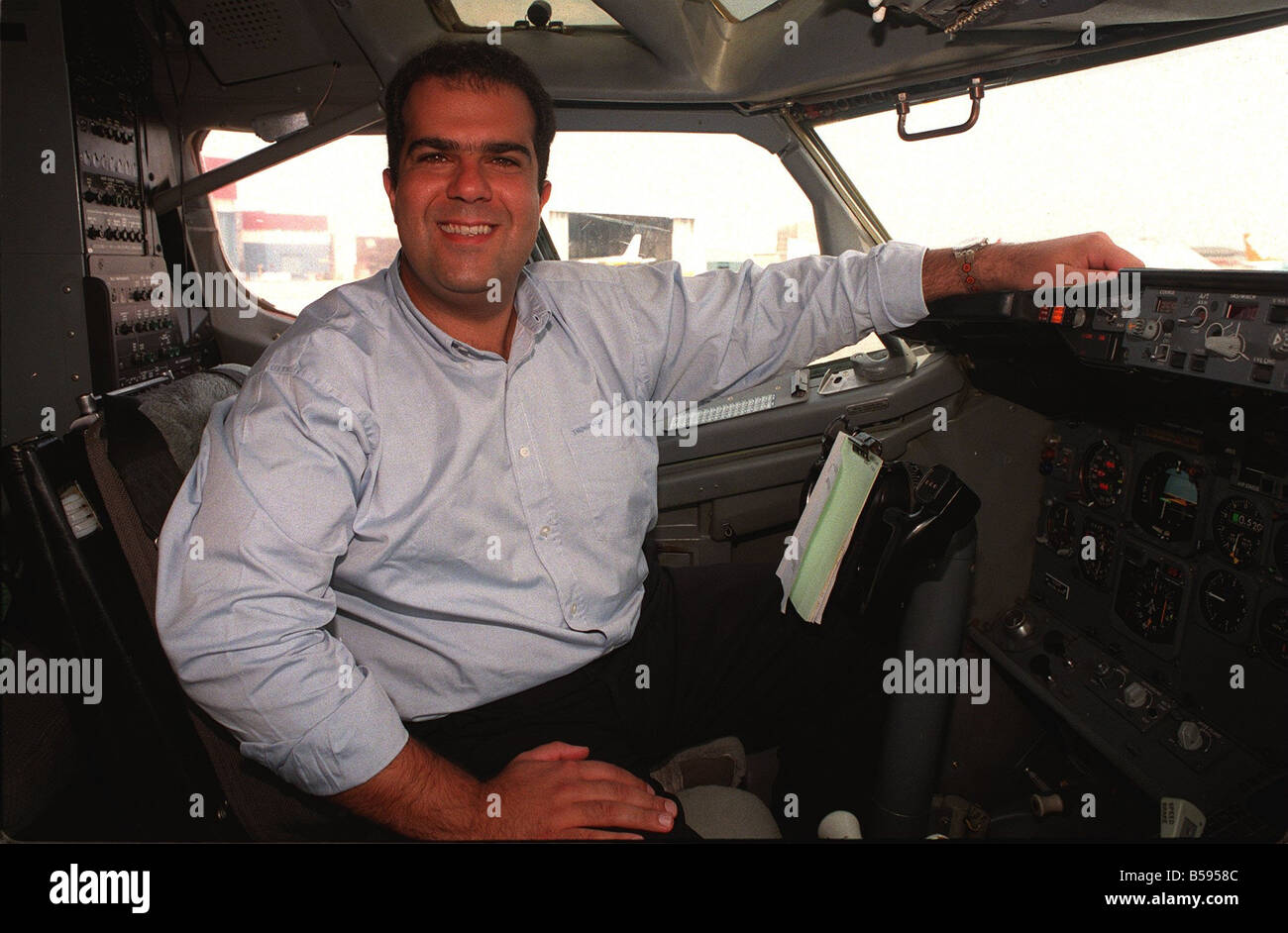 Stelios Haji Ioannou easyJet airline owner 1997 Mirror Promotions ...