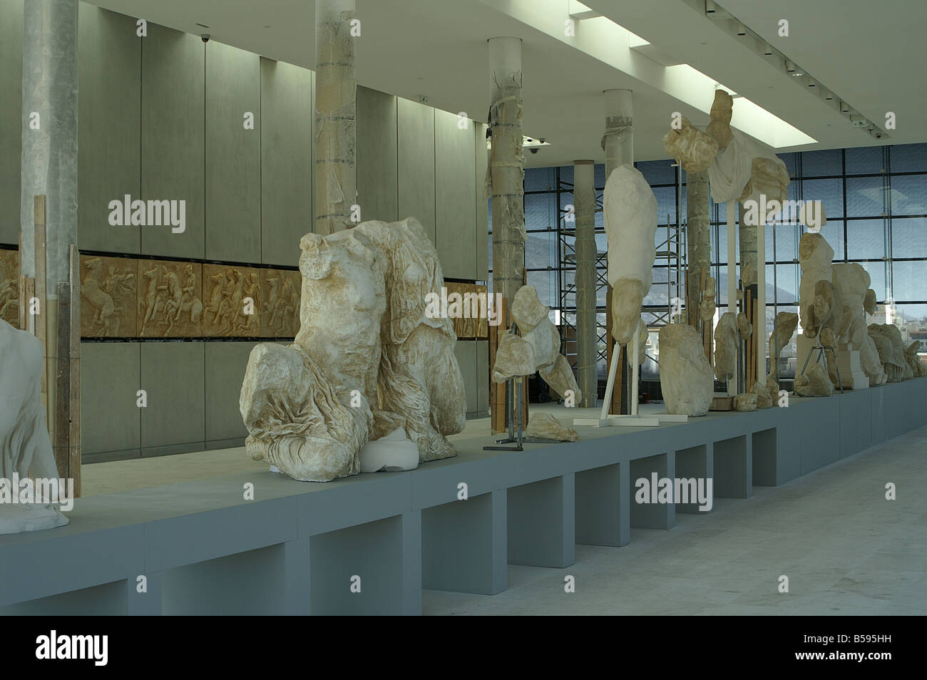 Views of the New Acropolis Museum in Athens Stock Photo - Alamy