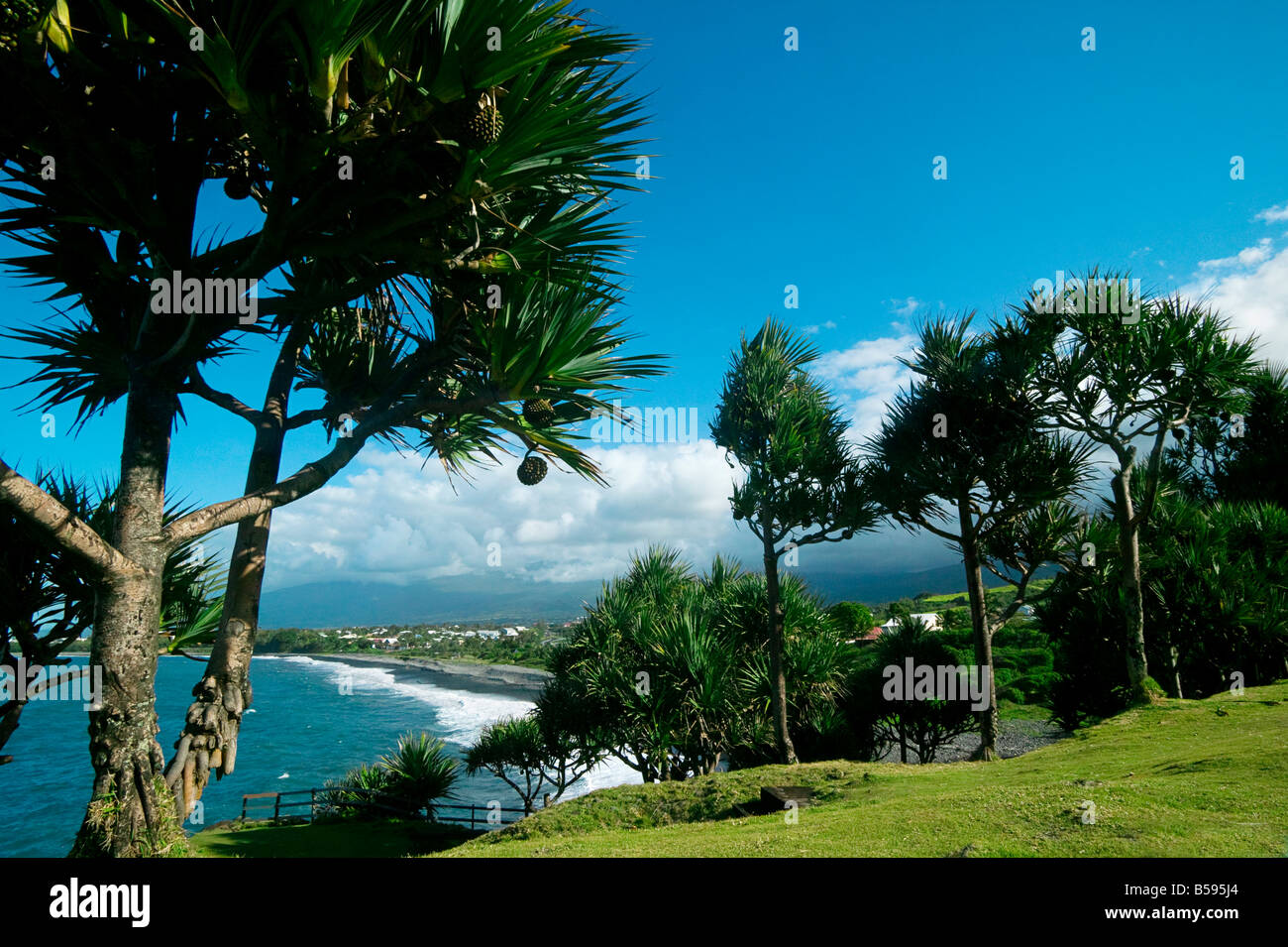 POINTE BOURBIER ON REUNION ISLAND Stock Photo - Alamy
