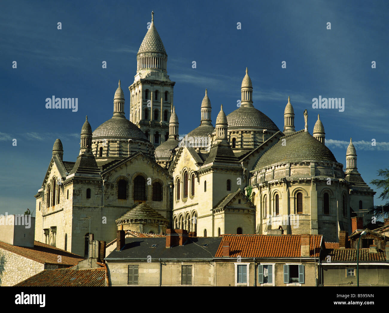 The cathedral at Perigueux in the Dordogne Aquitaine France M Busselle ...