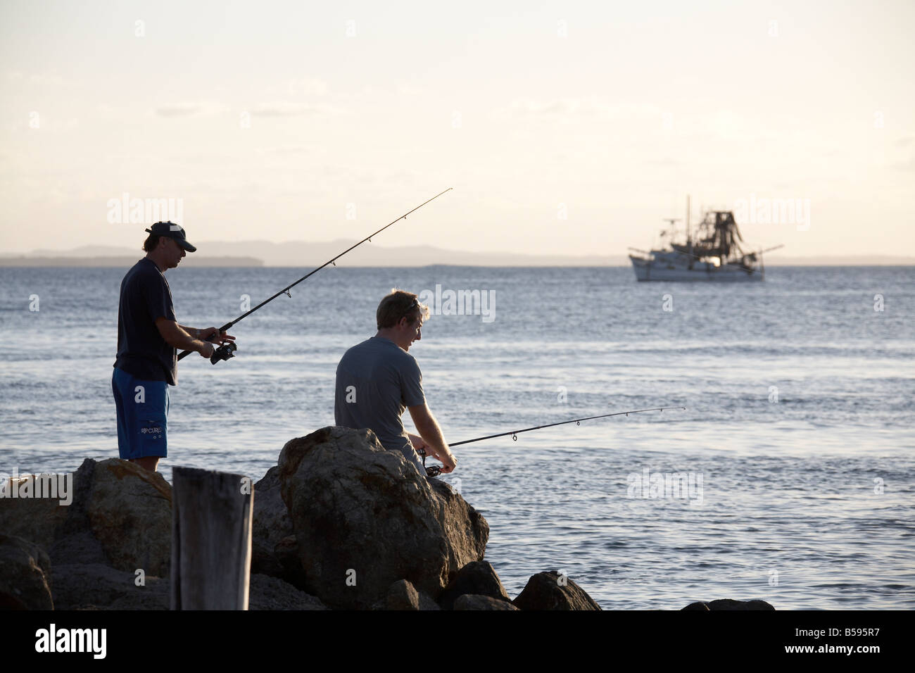 Stradbroke island fishing hi-res stock photography and images - Alamy