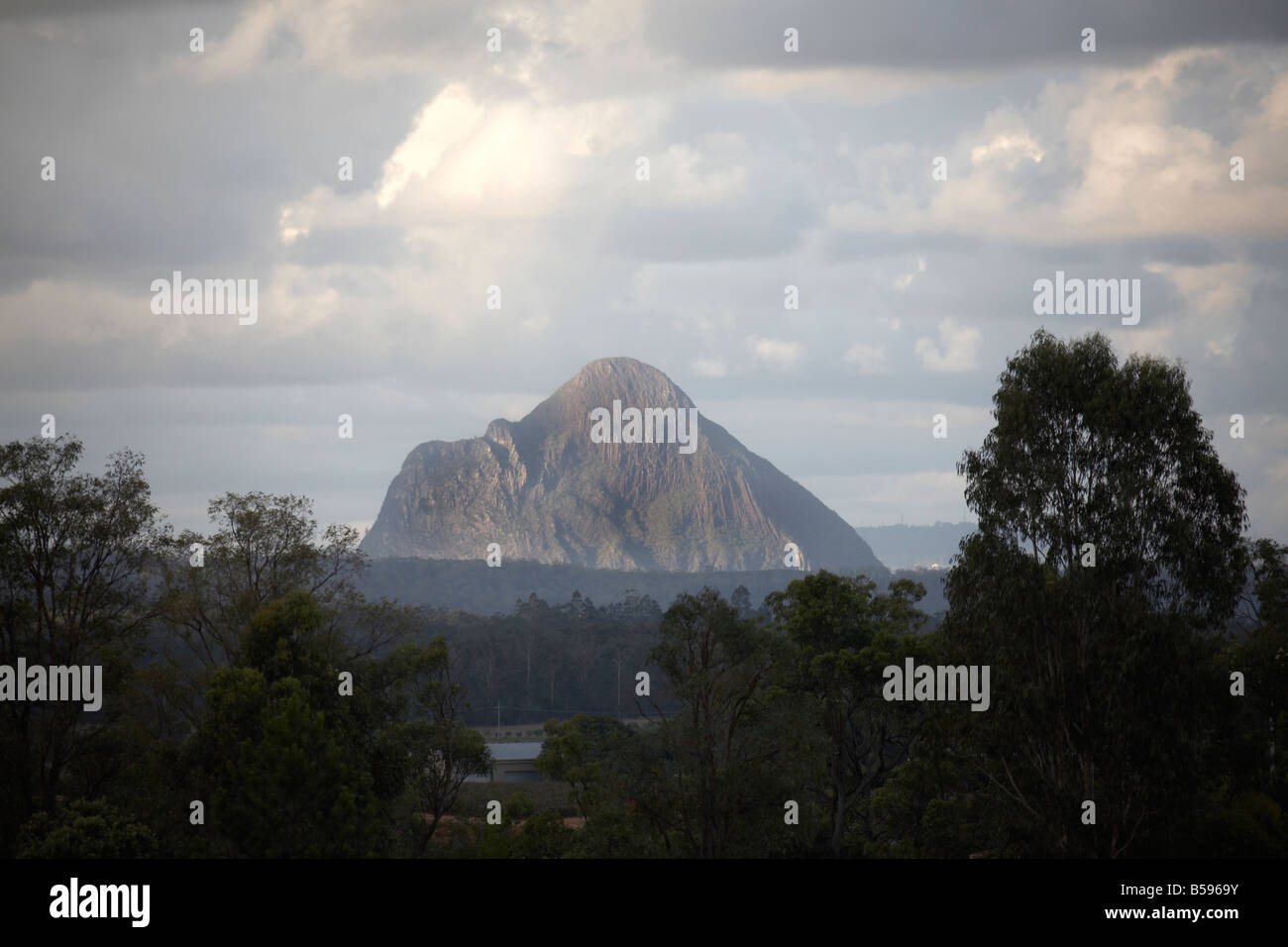mountain in Glasshouse Mountains National Park Sunshine Coast ...