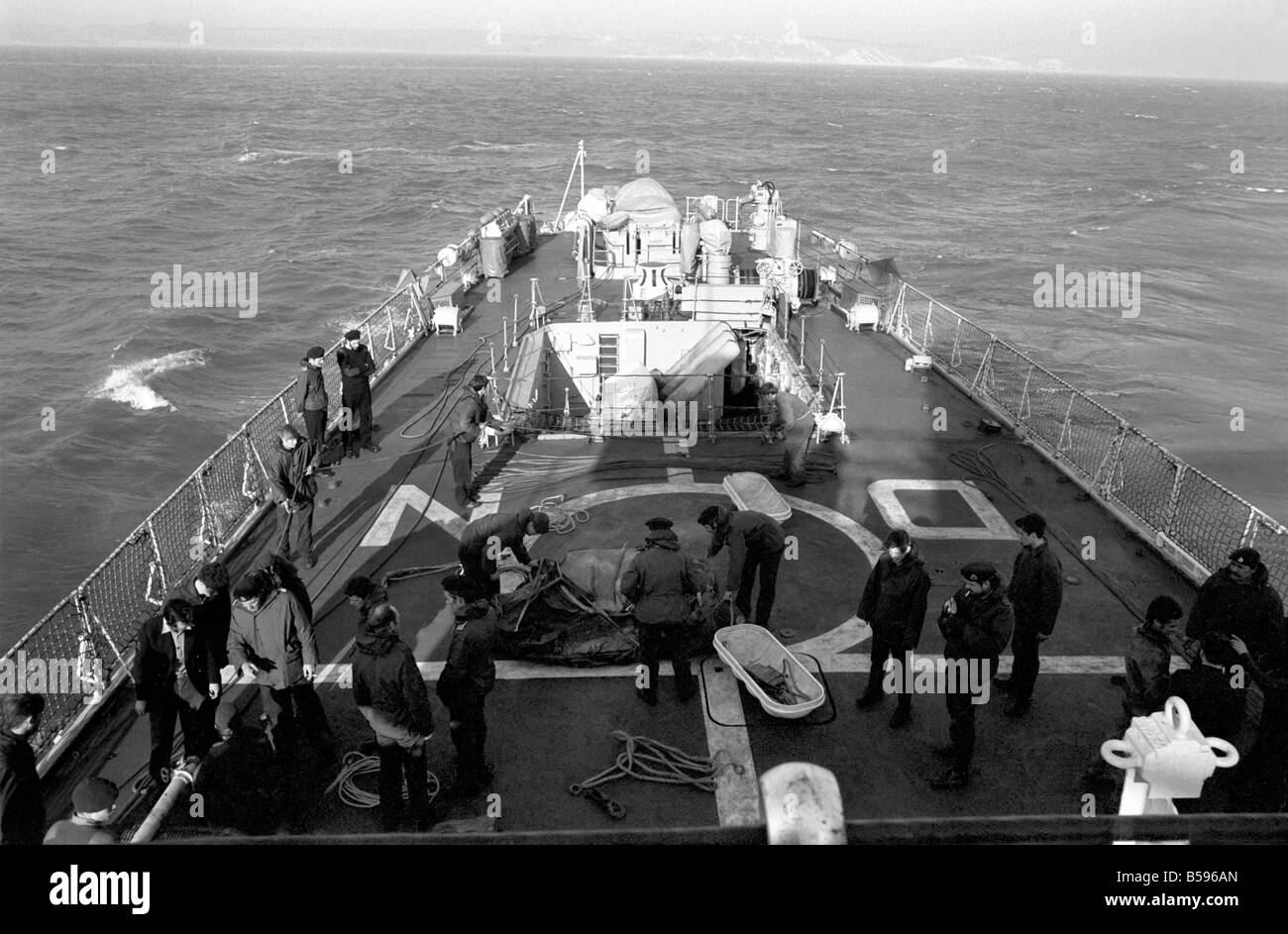 H.M.S. Danae: Scenes aboard The Leander class frigate 2.450 tons H.M.S ...