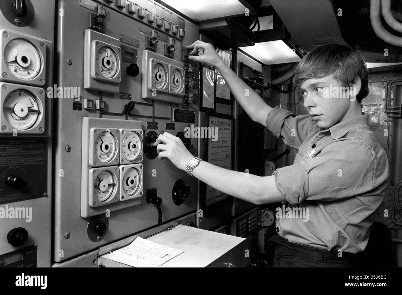 H.M.S. Danae: Scenes aboard The Leander class frigate 2.450 tons H.M.S ...