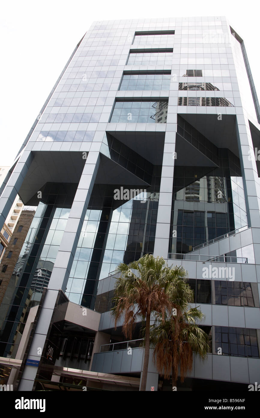 city modern high rise building Brisbane Queensland QLD Australia Stock ...