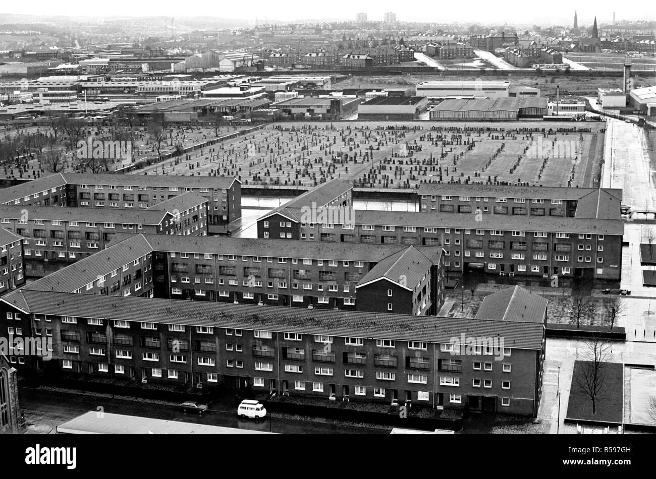 Glasgow: Architecture. General Scenes from the Gorbals were few of the ...