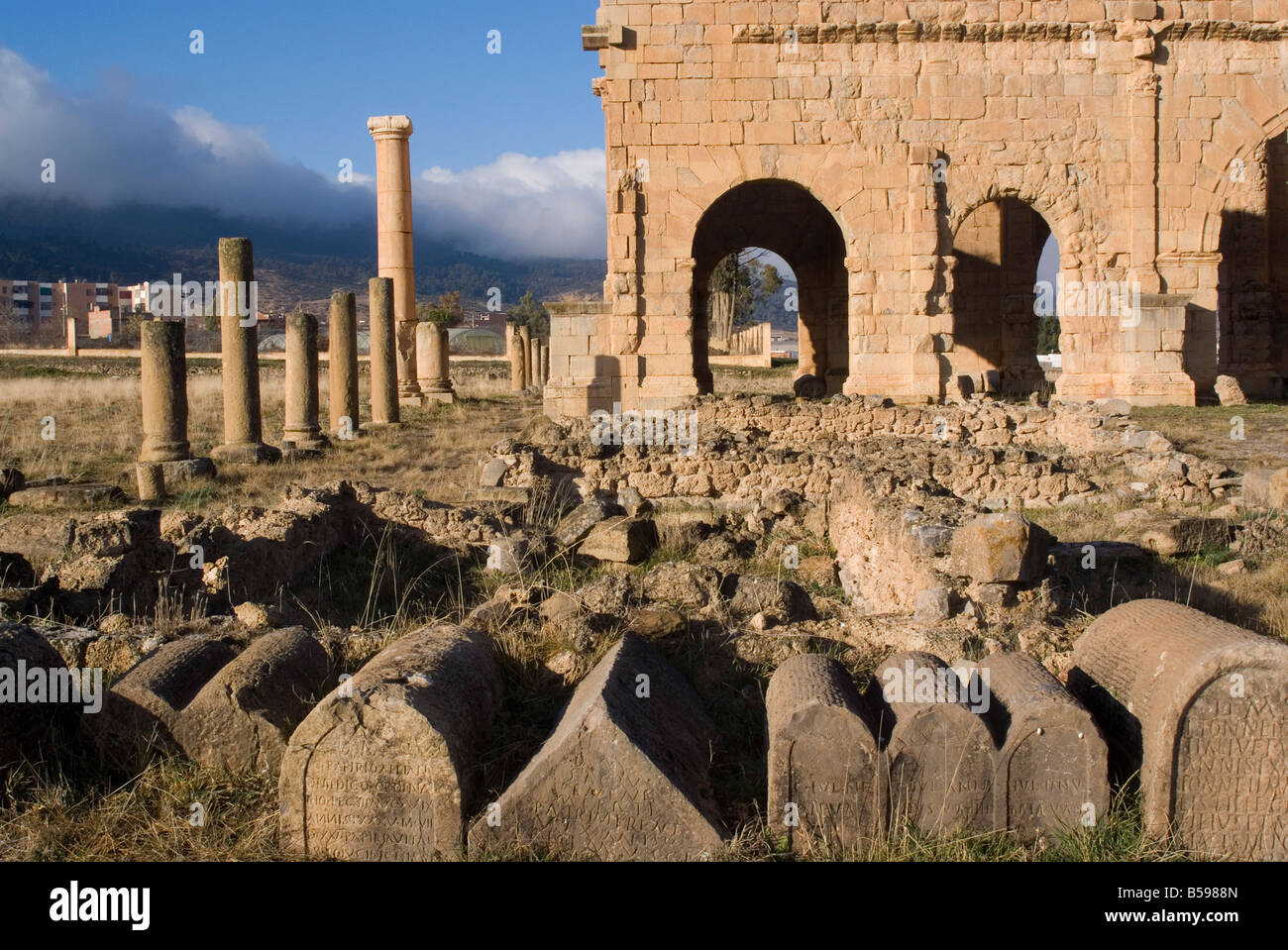 Roman barracks hi-res stock photography and images - Alamy