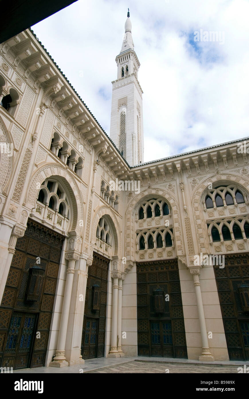 Emir Abdelkamer Mosque Constantine Algeria North Africa Africa Stock ...