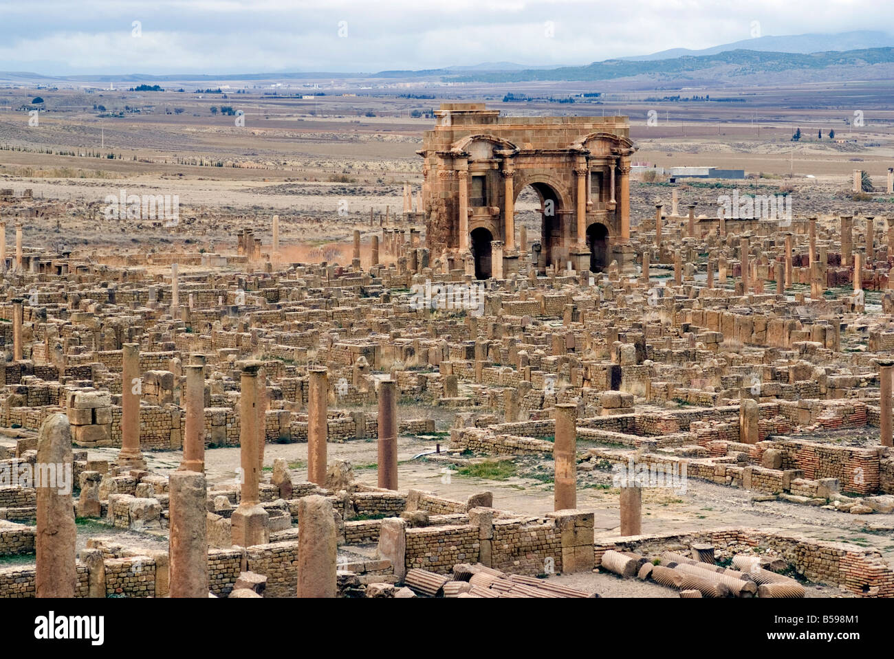 Timgad view hi-res stock photography and images - Alamy